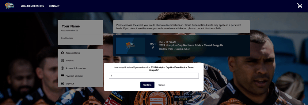 How to redeem your Flexible Ticket Package